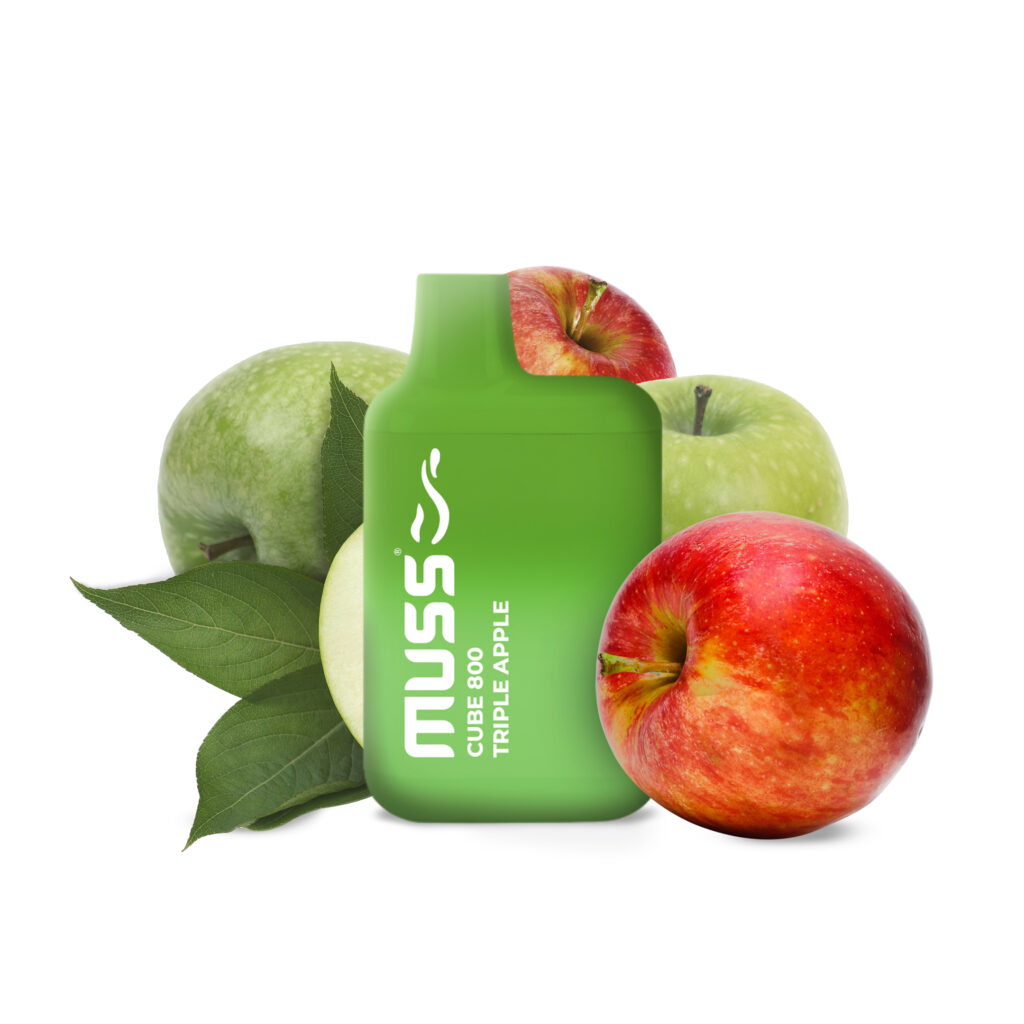 Triple Apple Muss Cube 800 - VapeaBueno.es